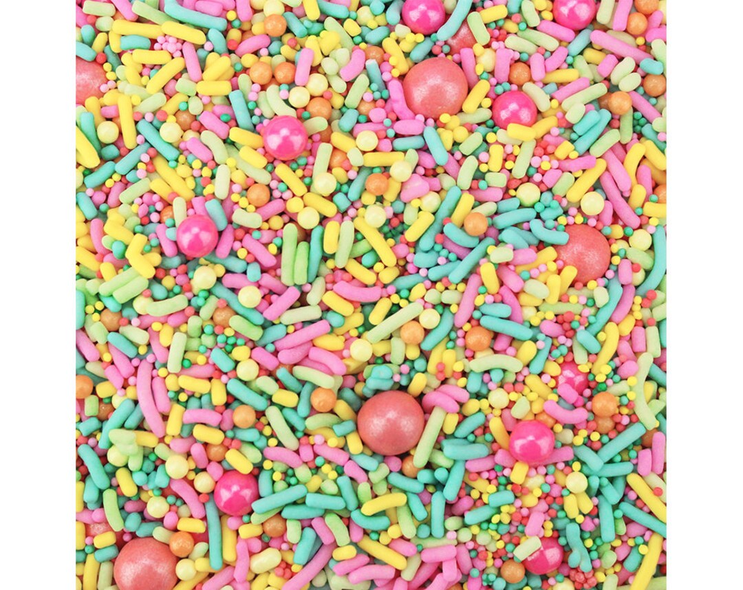 Palm Springs Sprinkle Blend - a Fun Mix of Pink, Coral, Yellow, Orange ...