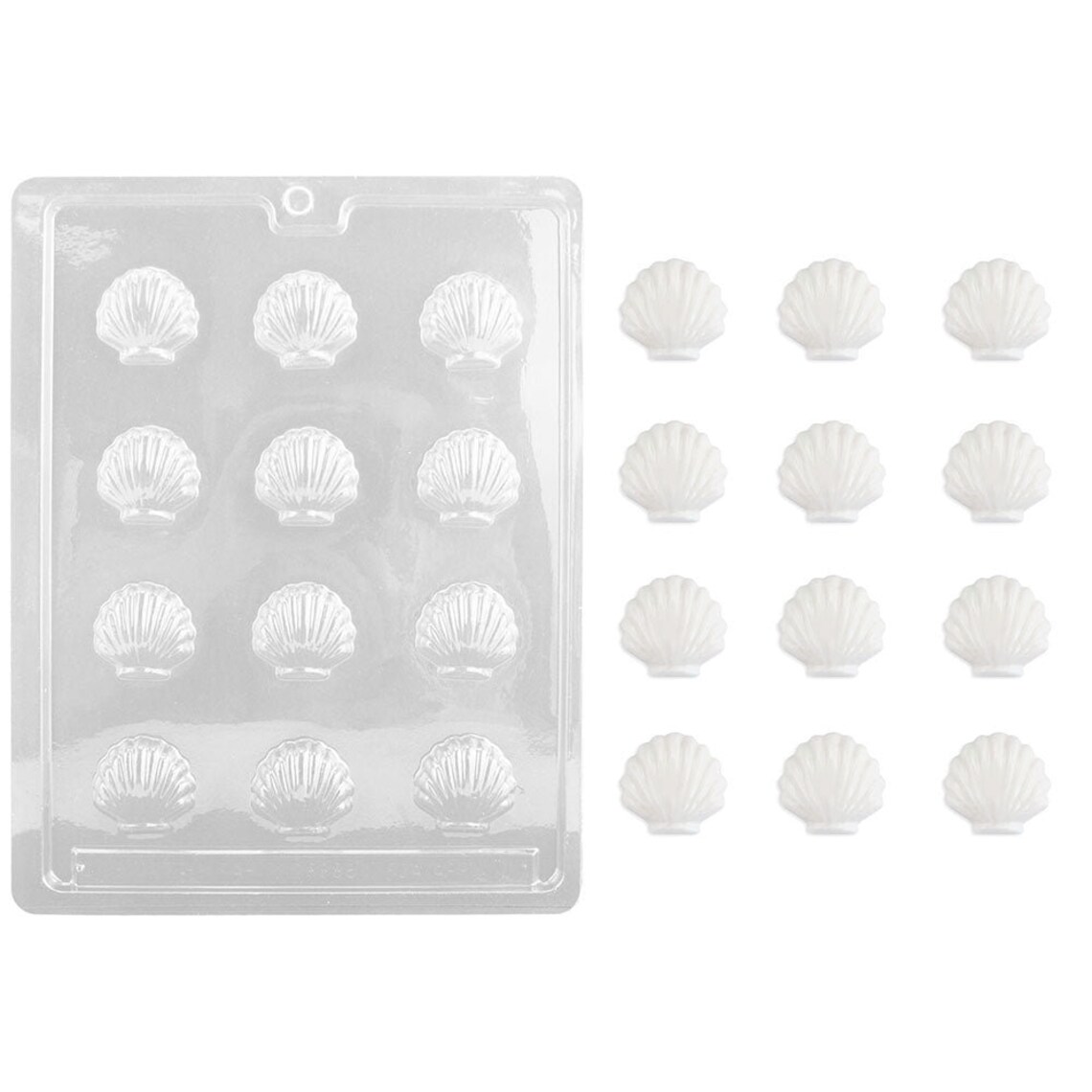 Clam Shell Chocolate Mold - Etsy