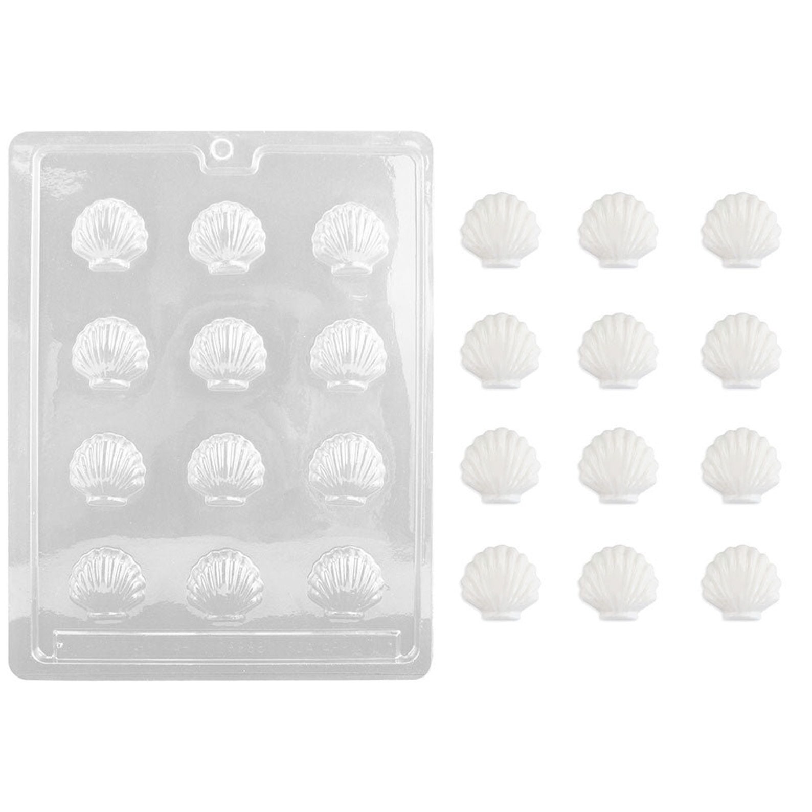 Clam Shell Chocolate Mold - Etsy