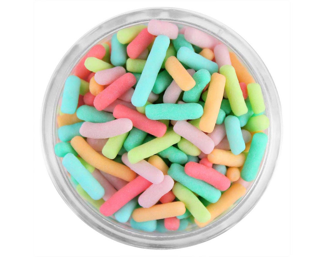 Tropical Sherbet Jimmies Blend - A Mix of Classic Soft Jimmies in Light ...