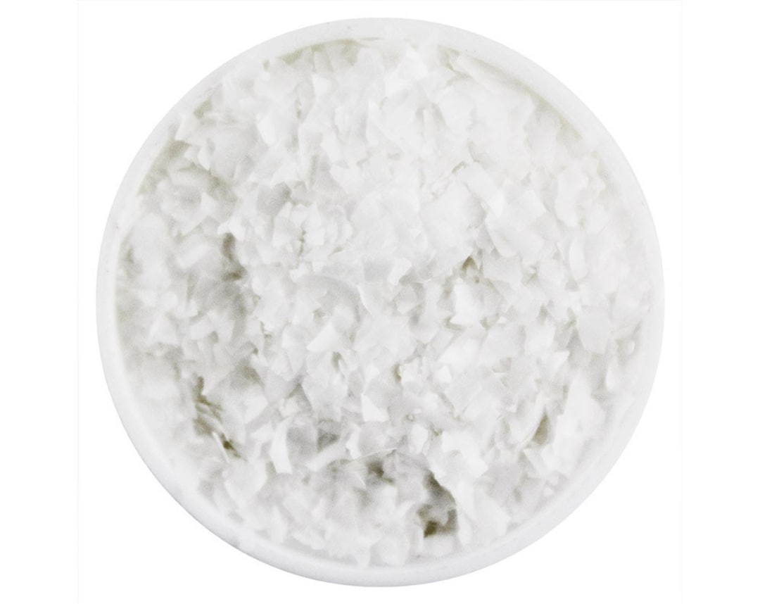 White Edible Glitter Flakes - Sparkly Opaque White Glittery Sprinkles ...