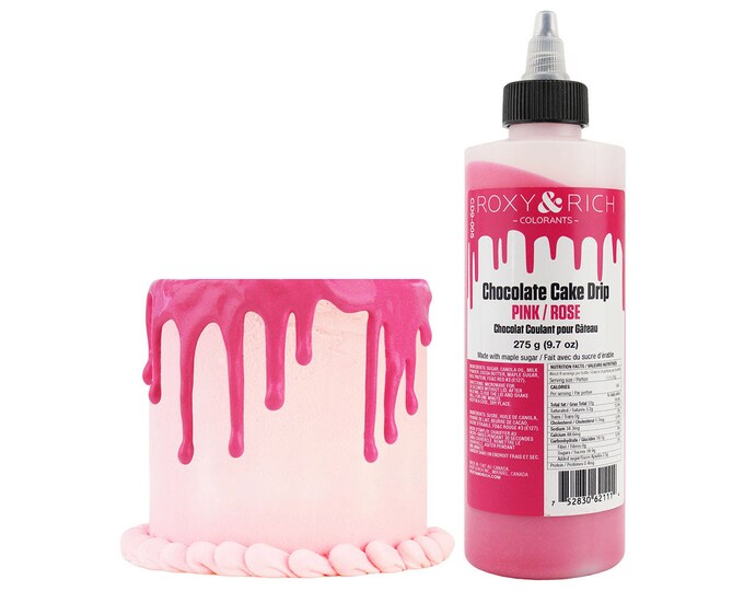 Pink Chocolate Cake Drip Easily Create Stunning On-trend Drip Cakes ...