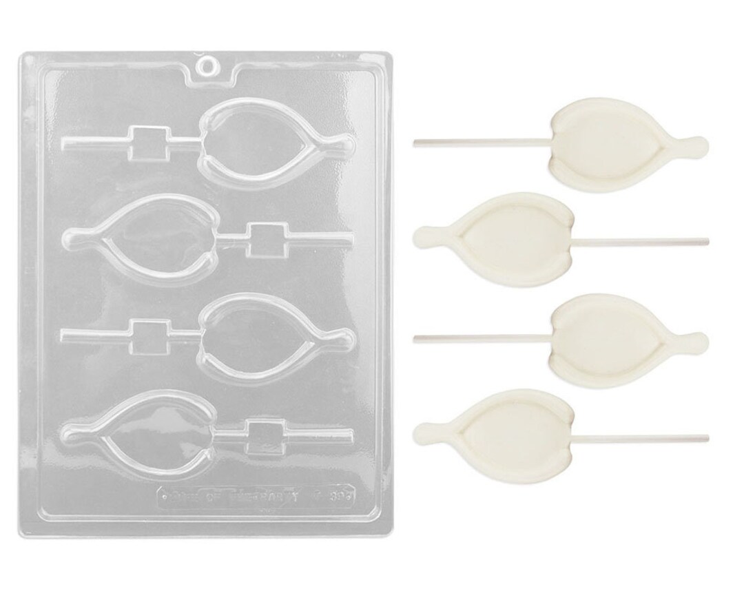 Wishbone Lollipop Chocolate Mold - Thanksgiving Chocolate Mold, Wish ...