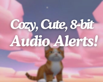 Twitch Sound Alerts Cute Pack 3 notifications, Transitions, Sound ...