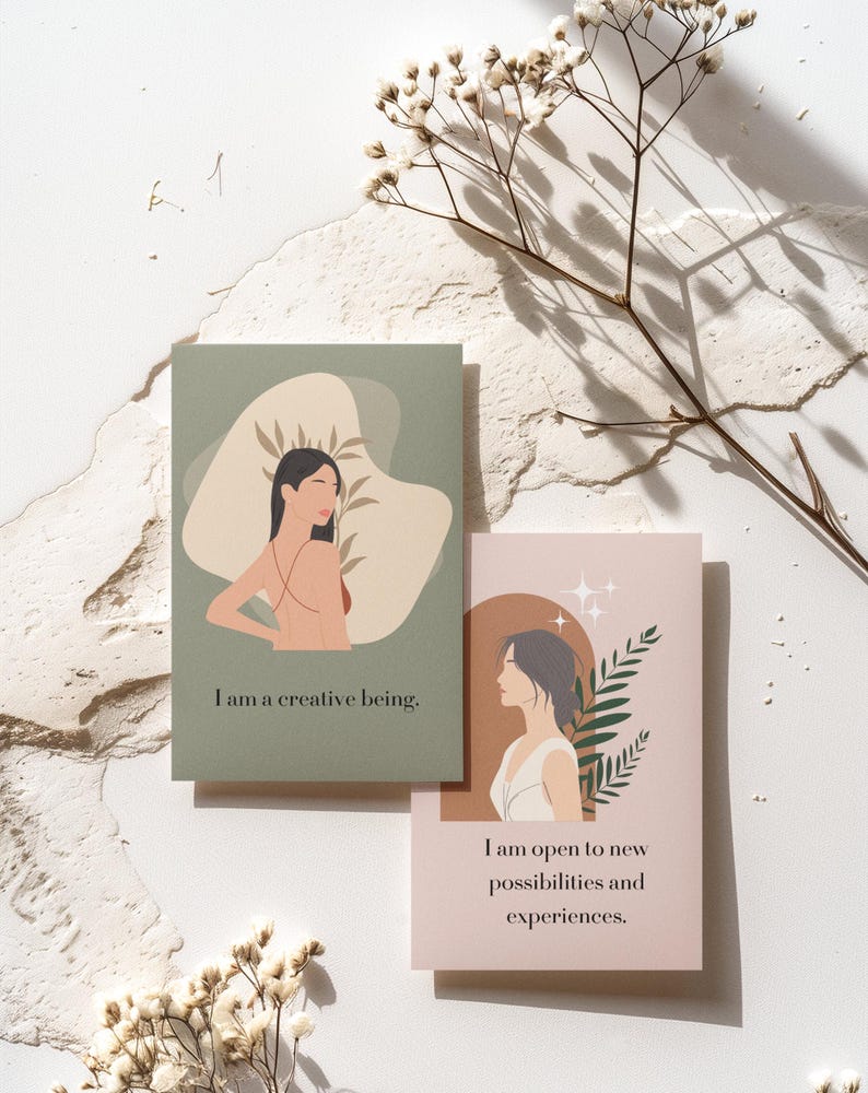 Affirmation Cards - Etsy