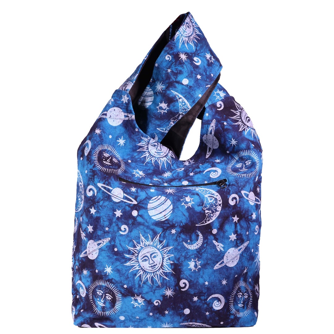 Solivisk Celestial Sun, Moon, Planets & Stars Cross Body Bohemian Large ...