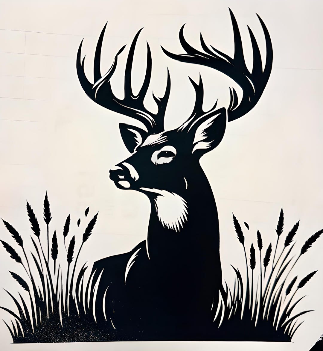 Buck Car Decal: Waterproof Vinyl Hunter Truck Window Sticker - Etsy