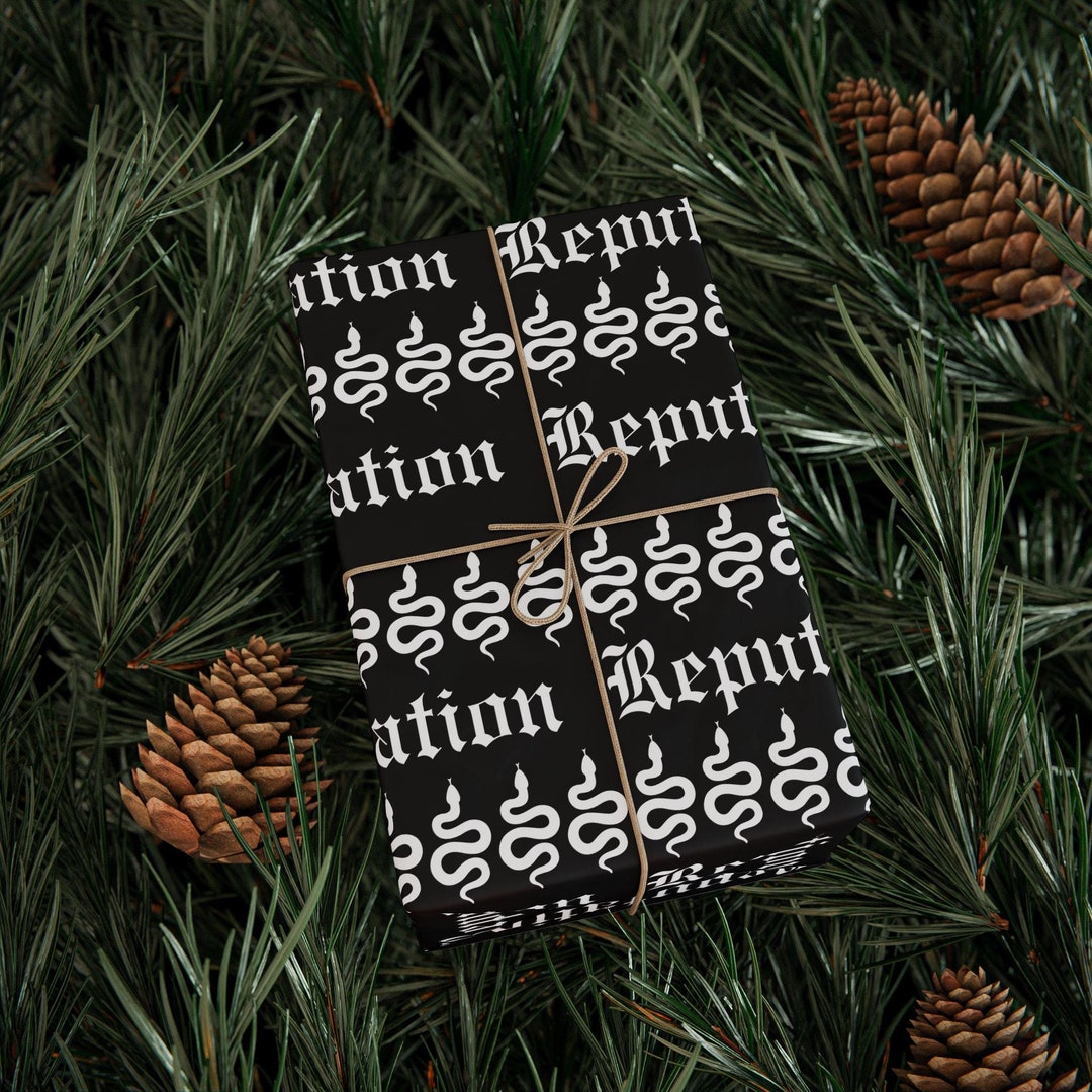 Reputation Themed Wrapping Papers - Fun Fan Art for Gifts - Etsy