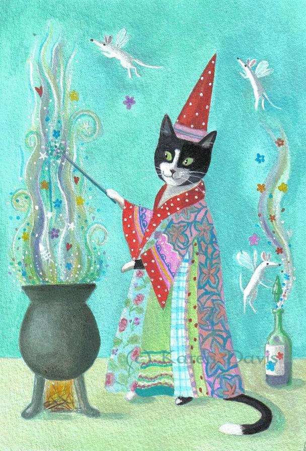 Magic Cat | Etsy