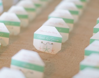 Beach Place Cards | Etsy