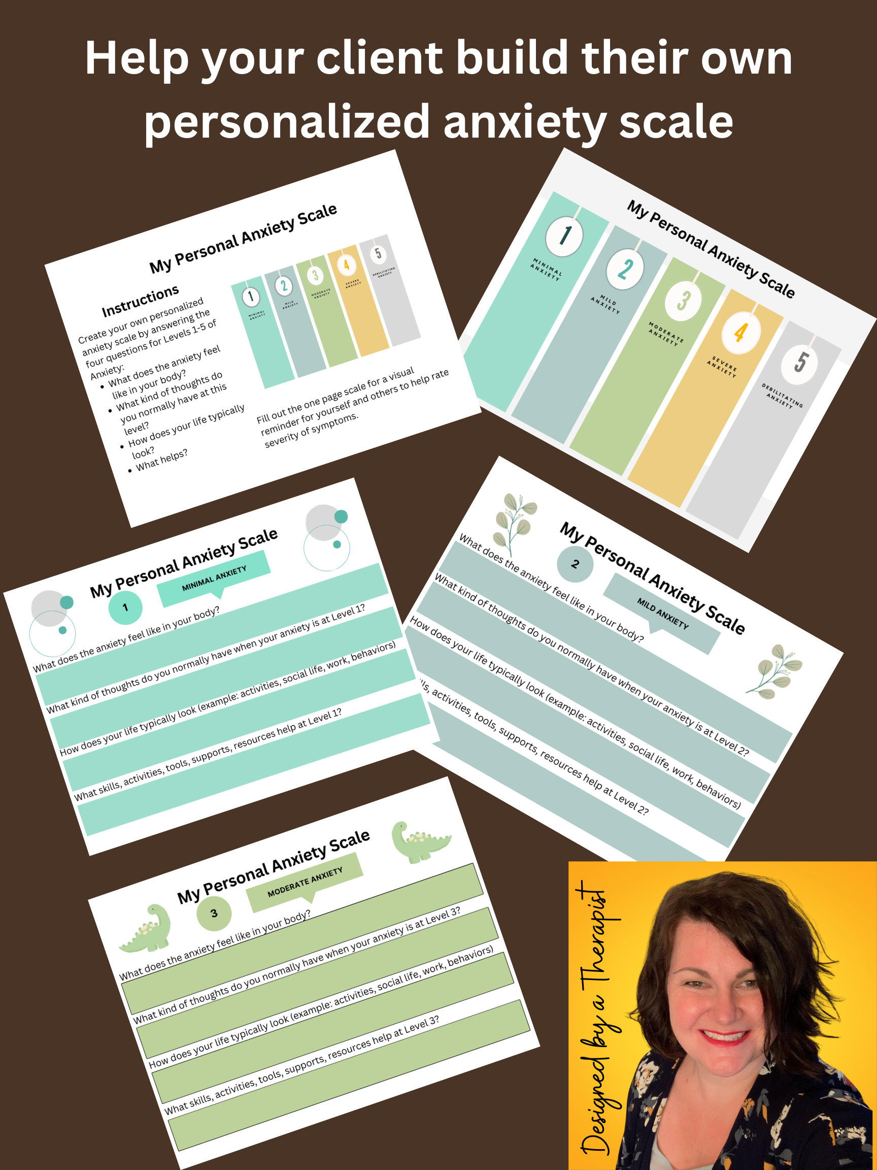 Personalized Anxiety Scale - Etsy