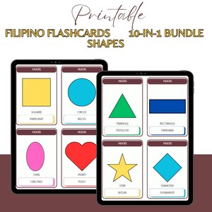 Tagalog Flashcards, Learn Tagalog Easily With Flashcards -digital ...