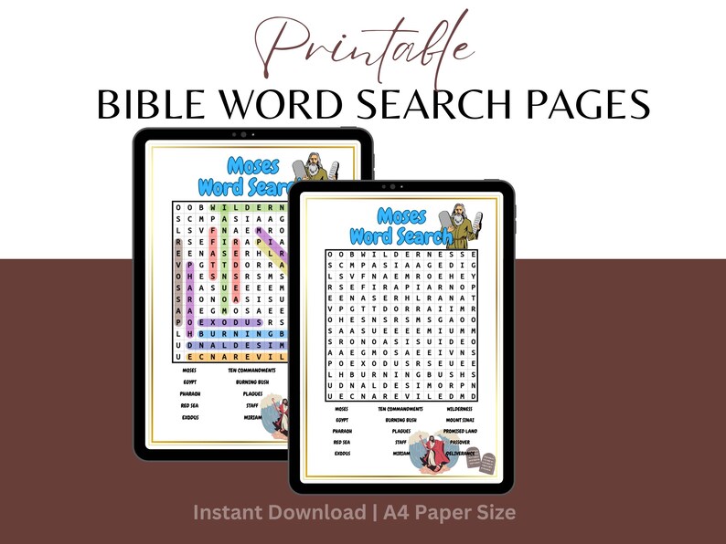 Printable Bible Word Search, Word Search Puzzle, Bible Word Search ...
