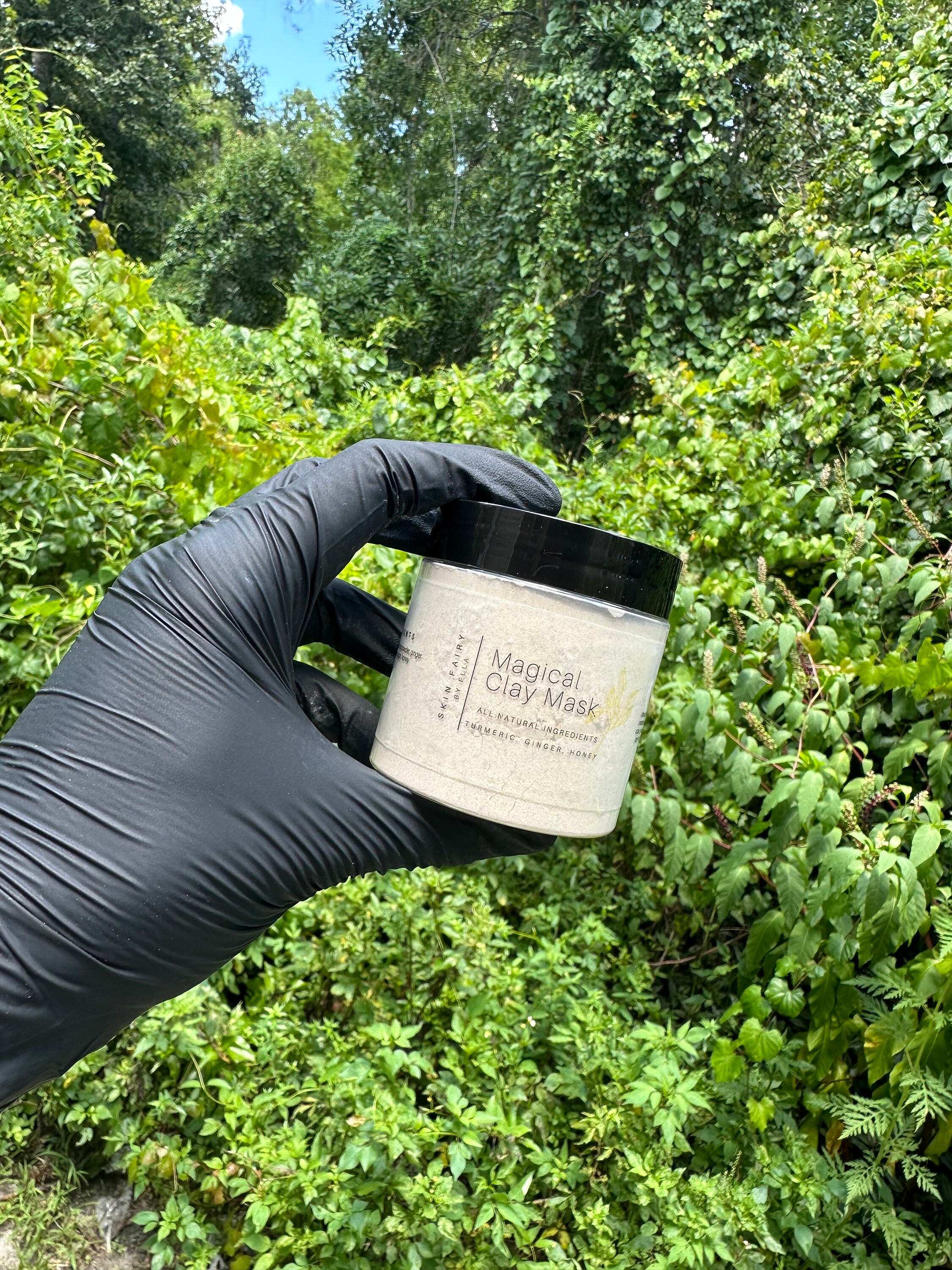 Magical Clay Mask Turmeric, Honey, Ginger, Brightening, Handmade ...