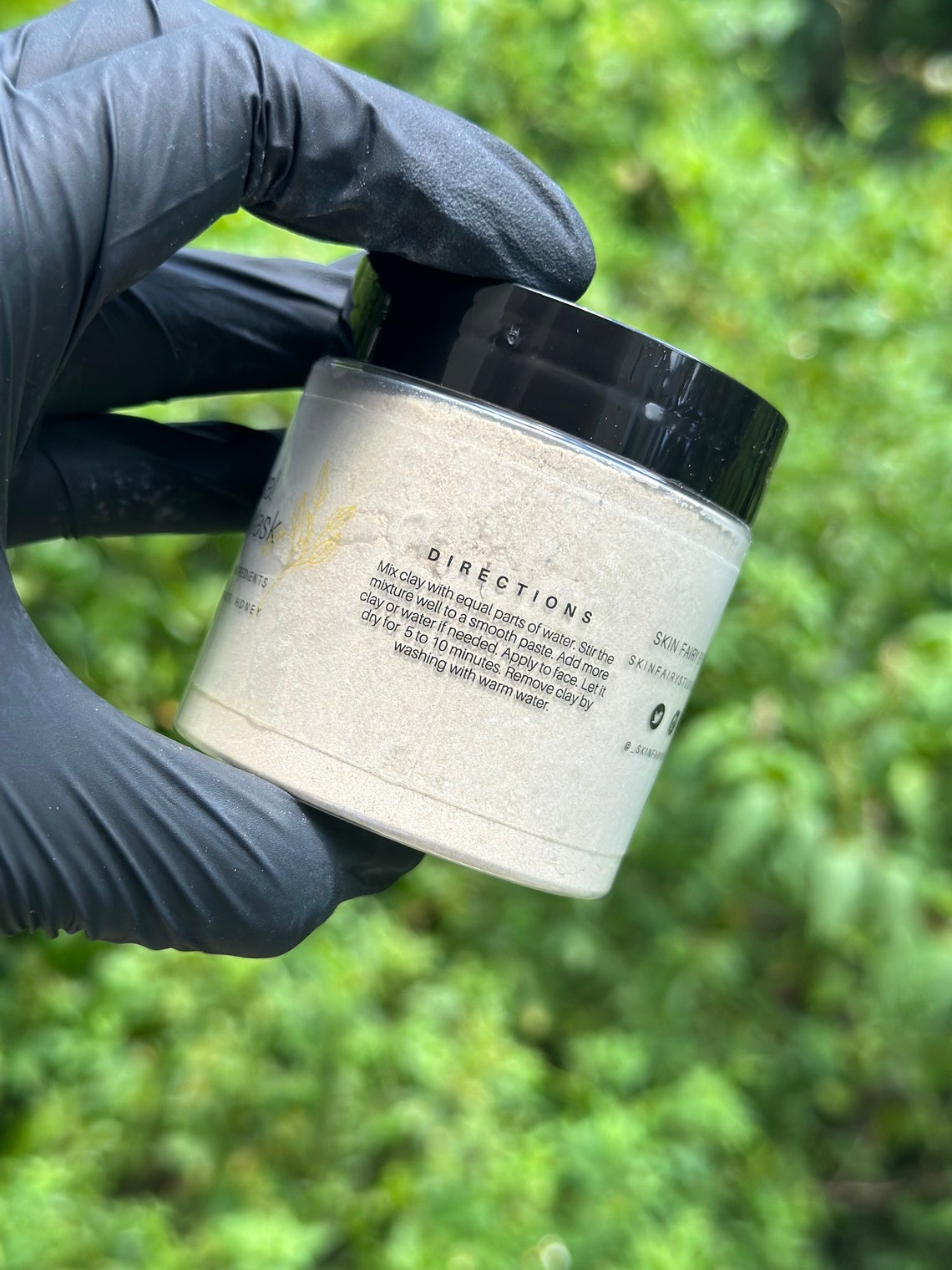 Magical Clay Mask Turmeric, Honey, Ginger, Brightening, Handmade ...