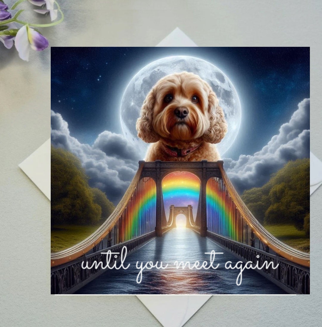 Personalised Pet Loss Sympathy Card, Pet Bereavement Card, Pet Death ...