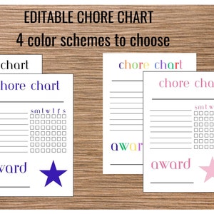 Allowance Tracker, Printable Allowance, Kids Allowance Chart, Chore ...