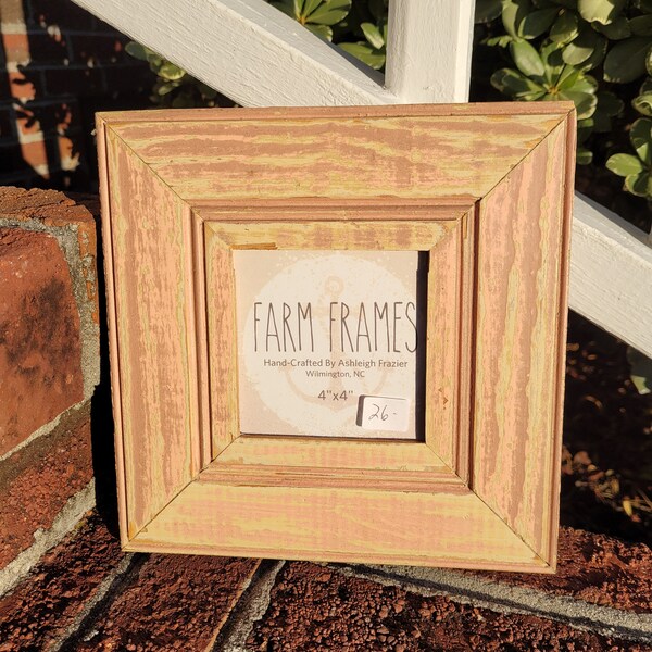 4x4 Picture Frame - Etsy