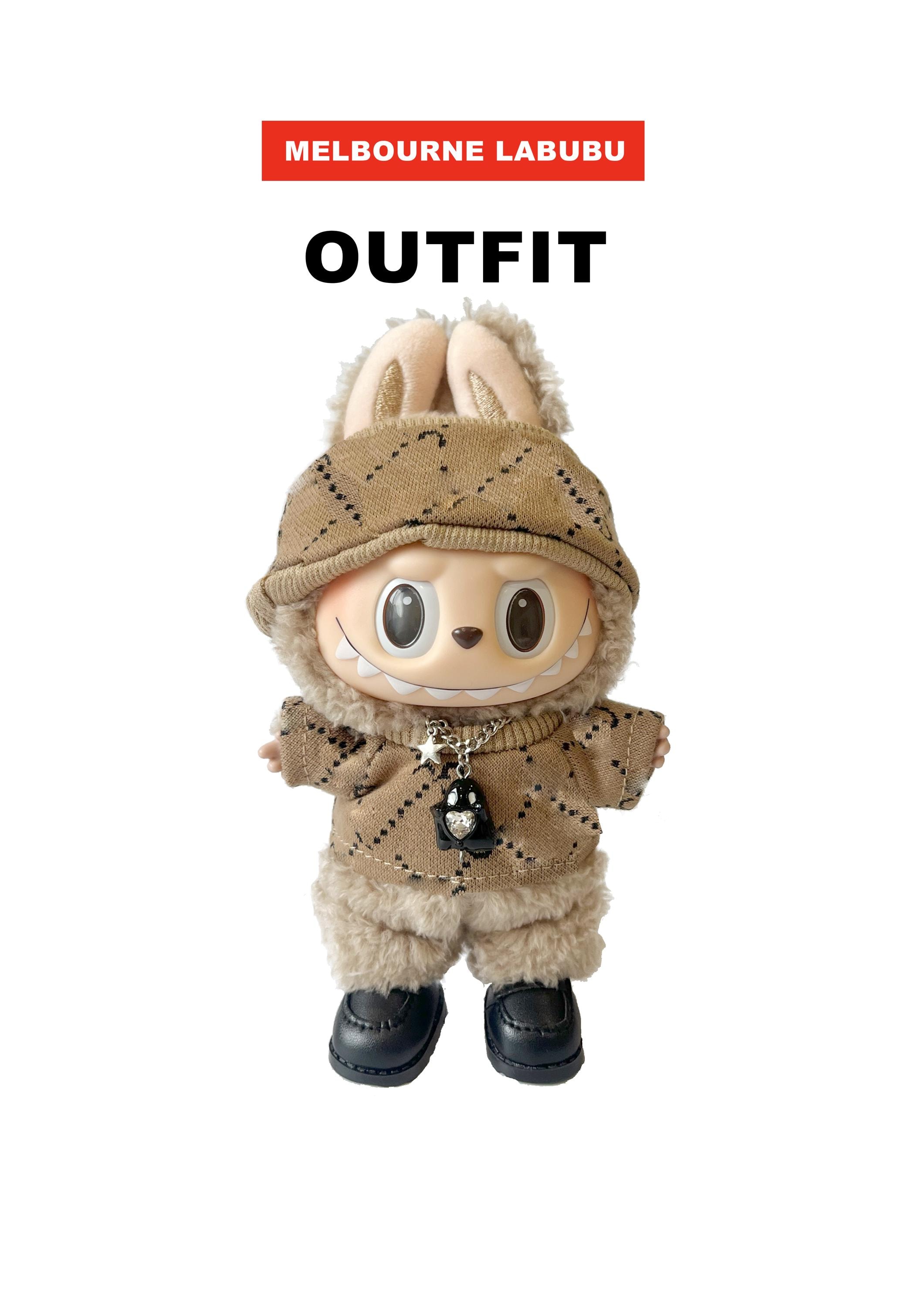 Labubu Outfit | Casual Chic Style | Ribbed Knit Top & Pants Set ...