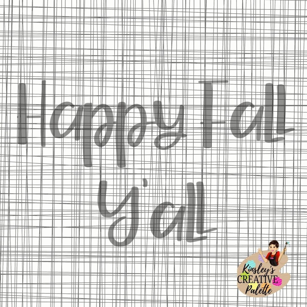 Happy Fall Y'all TRACEABLE Lettering Template | TRACEABLE | Hand ...