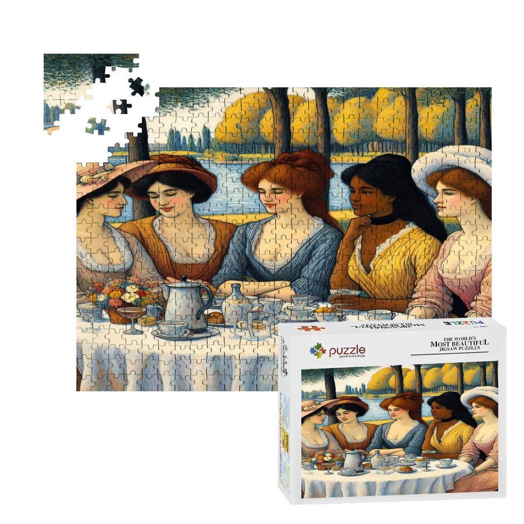 5 Ladies Wooden Jigsaw Puzzles 500 Pcs - Etsy
