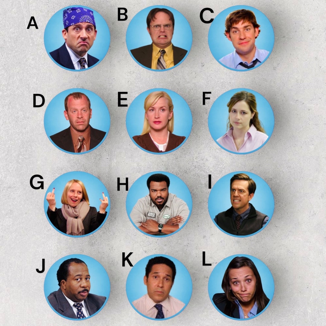 The Office Pin Badge / the Office Shoe Charm / the Office Magnet ...