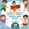 Camping Activity Pack for Kids UK A4 | Digital Download Childrens ...