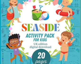 Camping Activity Pack for Kids UK A4 | Digital Download Childrens ...