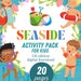 Camping Activity Pack for Kids UK A4 | Digital Download Childrens ...