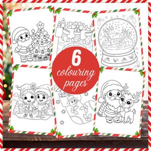 Kids Christmas Activity Pack, Printable Activities Sheets, Word Search ...