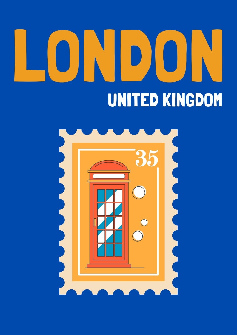 London Print/ Photo Book Cover - Etsy