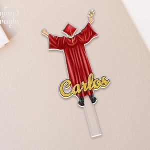 Personalized Graduation Cake Topper, Class of 2025 Cake Topper, Boys ...