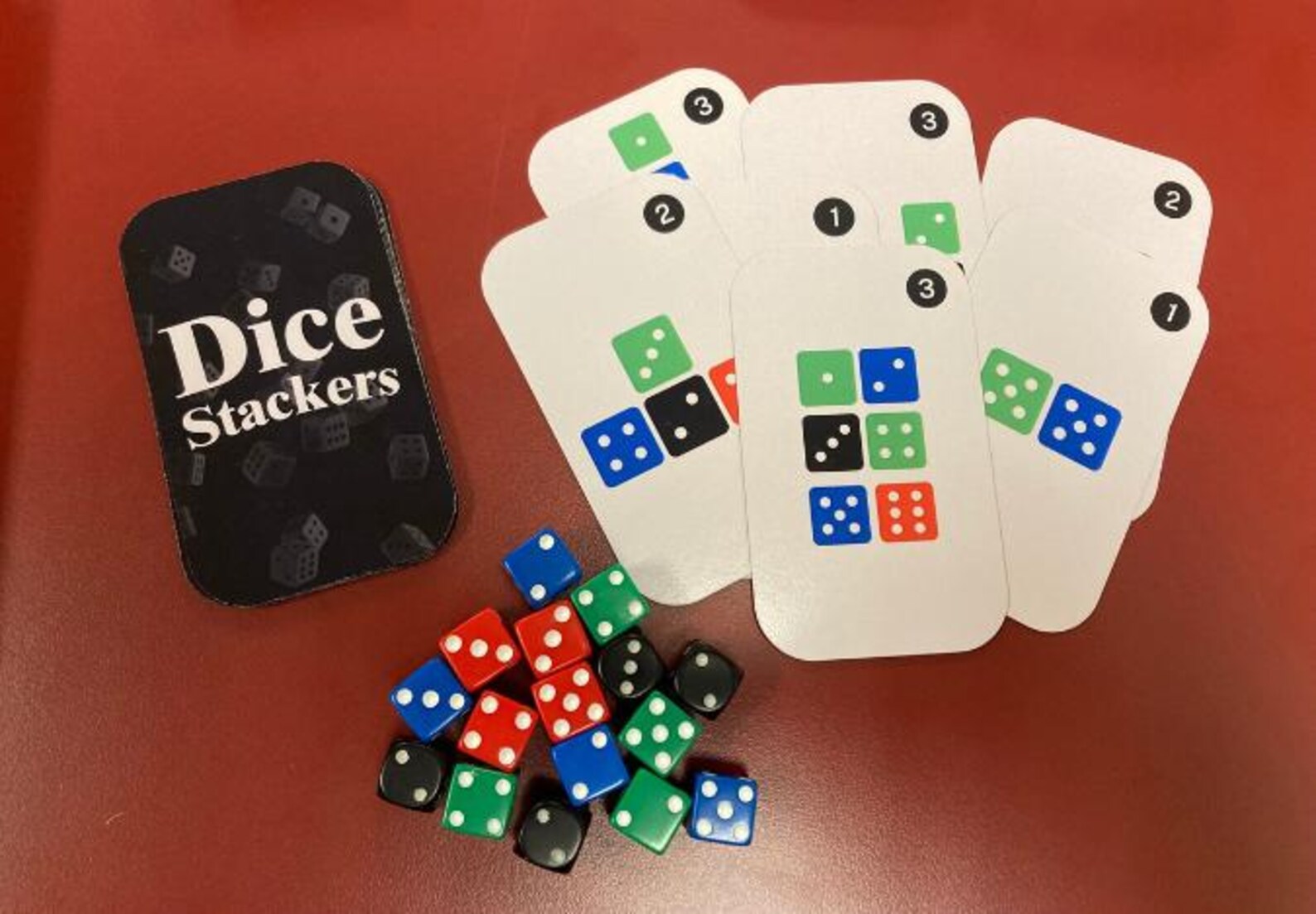 Mint Tin Game - Dice Stackers - Etsy