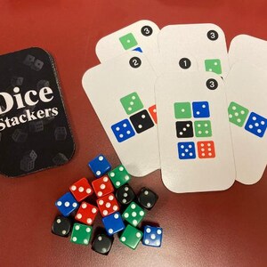 Mint Tin Game - Dice Stackers - Etsy
