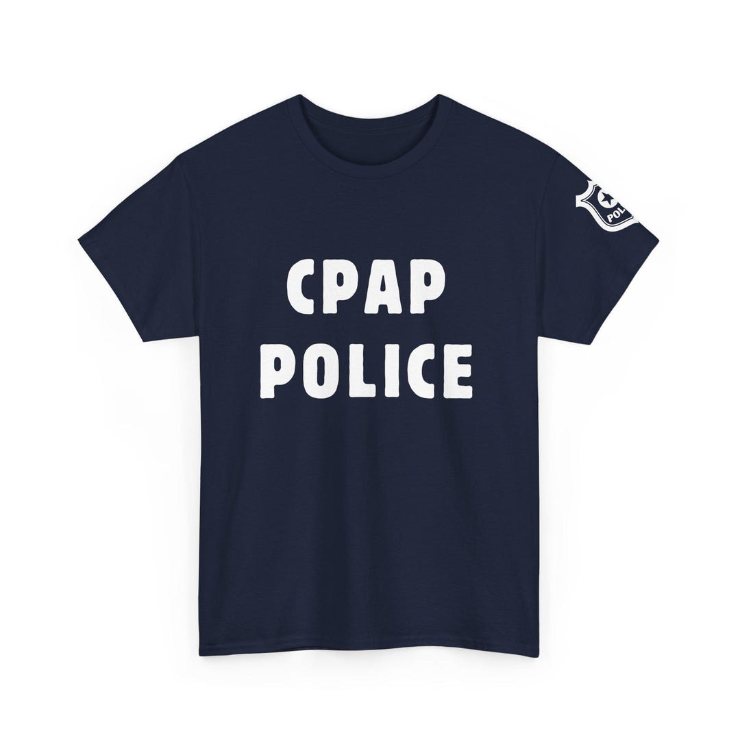 CPAP Police T-shirt, Funny Snoring Shirt, Husband/wife Gift - Etsy