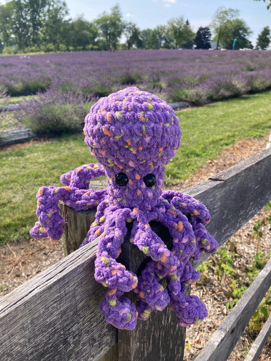 OCTOPUS Plush Amigurumi Purple Octopus Plushie Octopi Octopuses - Etsy