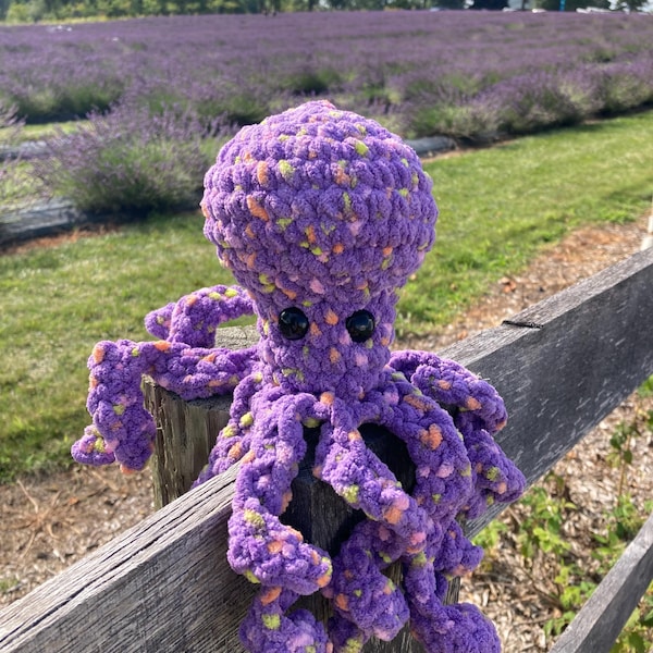 Purple Octopus - Etsy