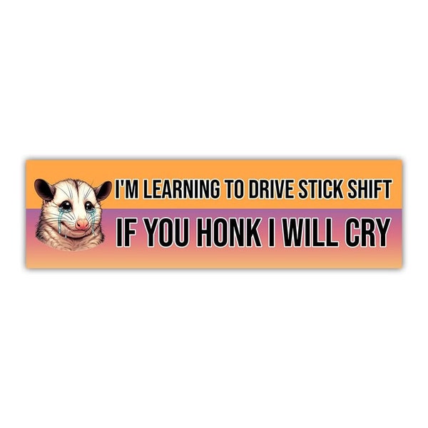 Stick Shift Bumper Stickers - Etsy