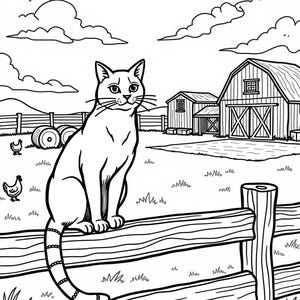 126 Fun Farm Animals Coloring Pages for Kids | Educational Kids ...