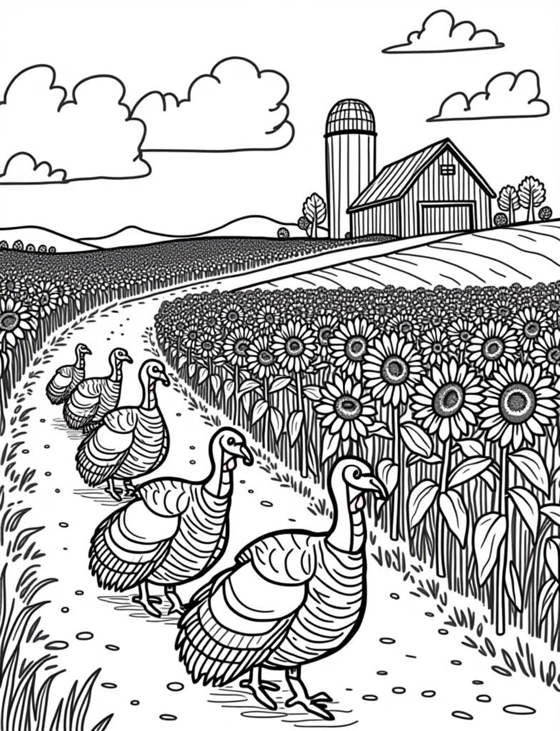 126 Fun Farm Animals Coloring Pages for Kids | Educational Kids ...