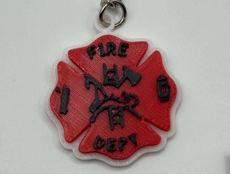 Custom Dennis Sabre Ladder Truck (neon Yellow) Fire Truck Keychain ...