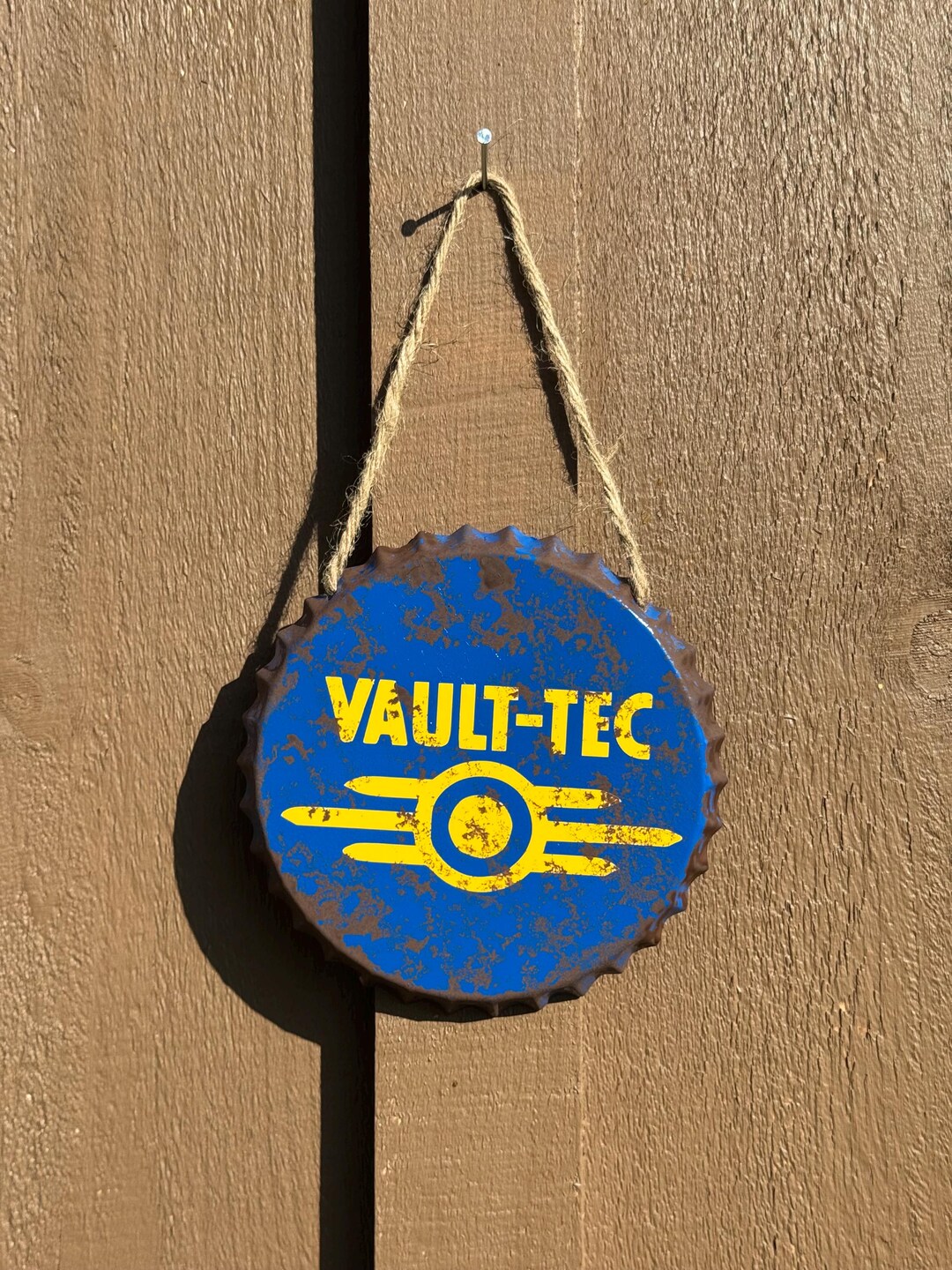 Unofficial Fallout Vault Tec Cap Sign - Etsy