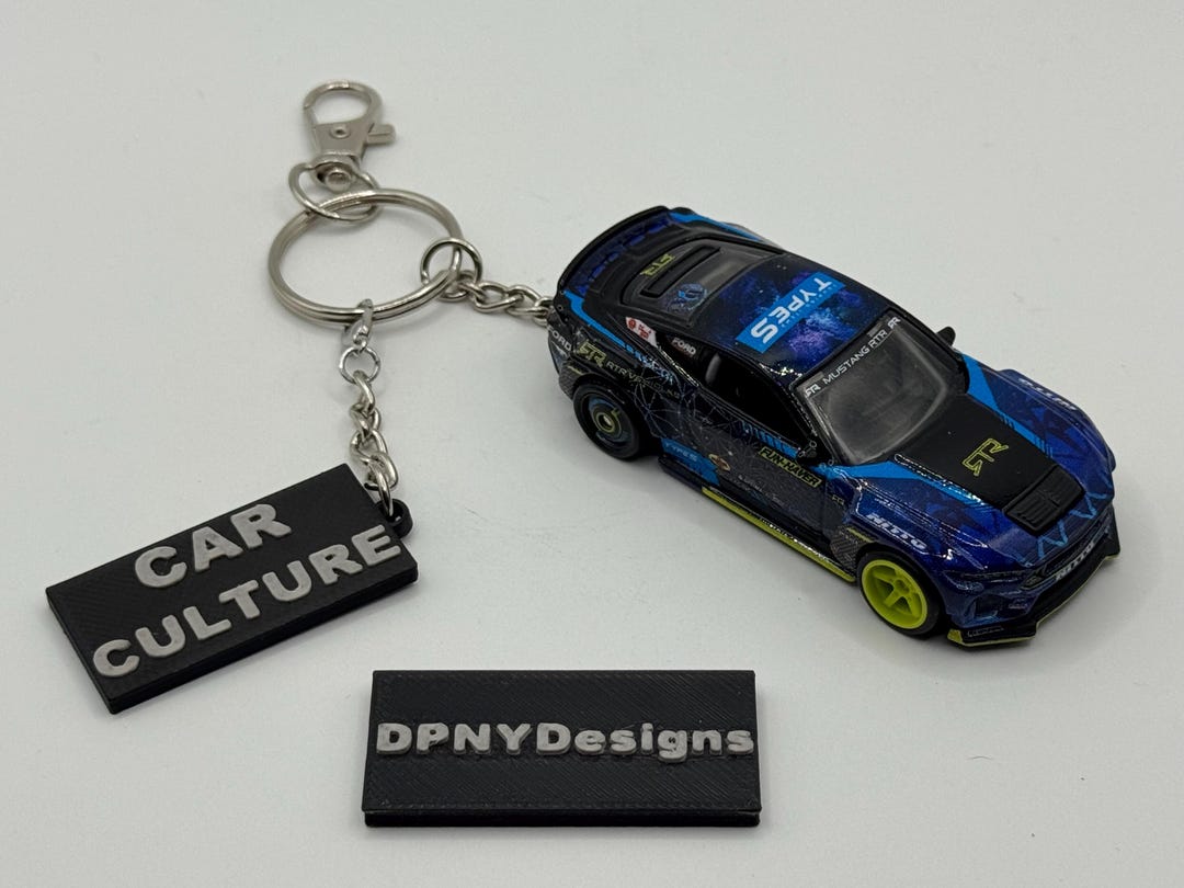 Custom ‘24 Ford Mustang RTR SPEC 5-FD Diecast Keychain | “car Culture ...
