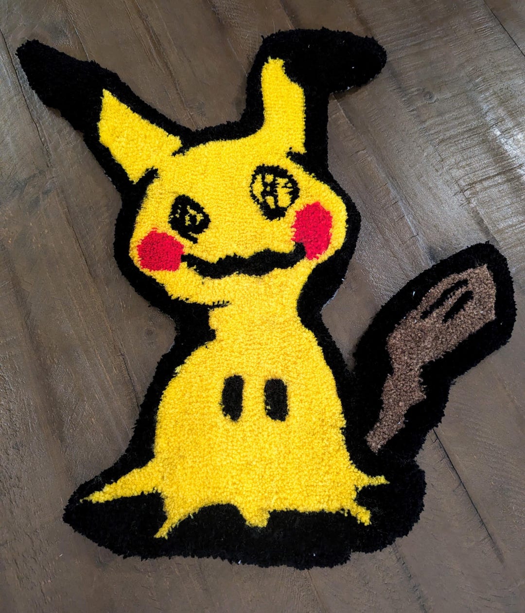 Mimikyu Tufted Rug Custom - Etsy