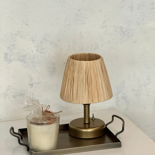 Raffia Nightstand - Etsy