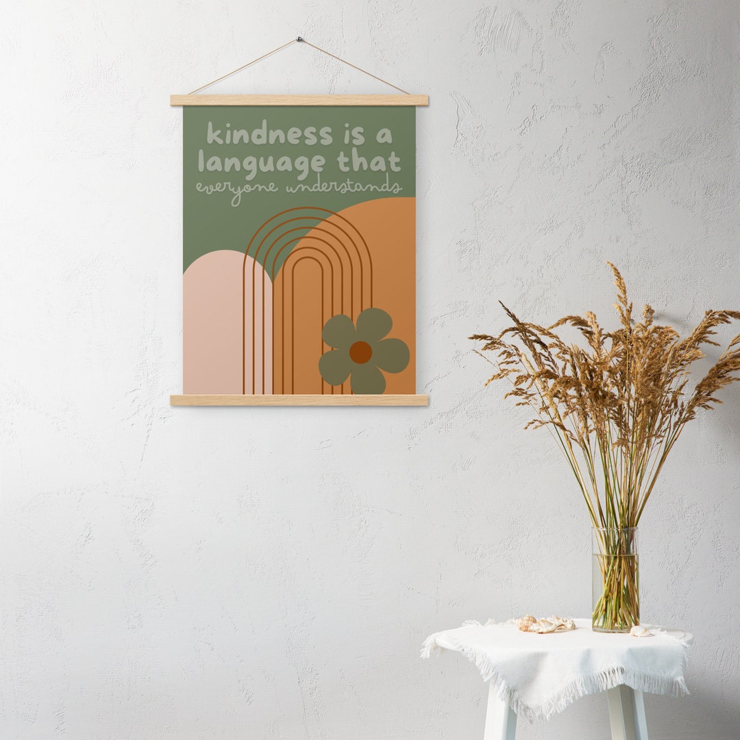Kindness Understands Poster - Etsy
