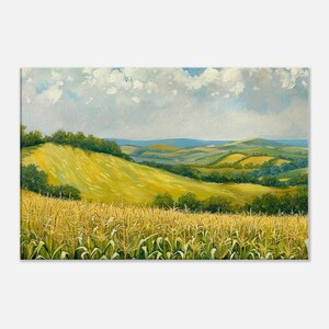 Corn Field Canvas - Etsy