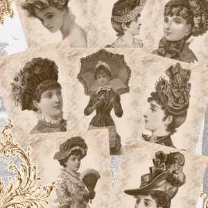 Digital Jane Austen Regency Era, More Than 40 Sheets, Printable ...