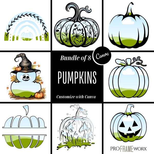 Halloween Frames - Etsy