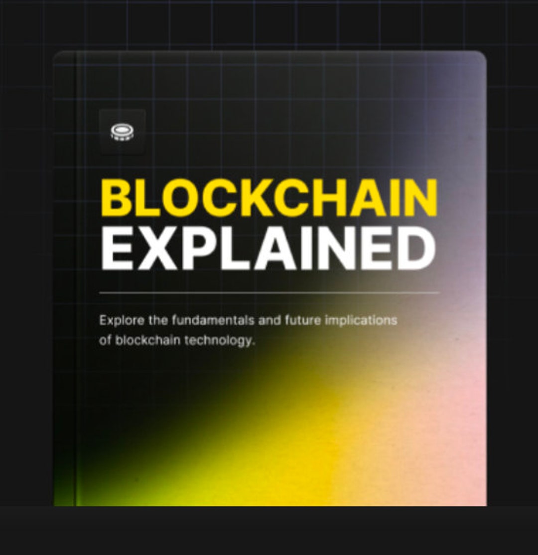 Blockchain Explained This Book and Checklist Offers a Clear and Concise ...